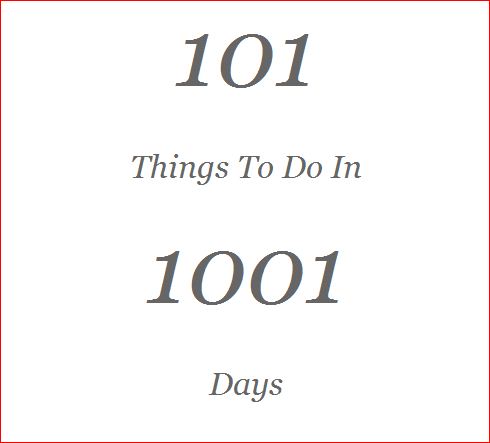 Flour and Oil: 101 in 1001