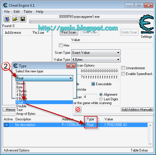 เขียนบอทเกมด้วย AutoIt : Bot 7 แปลงชนิดข้อมูลใน Memory - PSsix ที่ใดมีปัญหา ที่นั่นมีคำตอบ