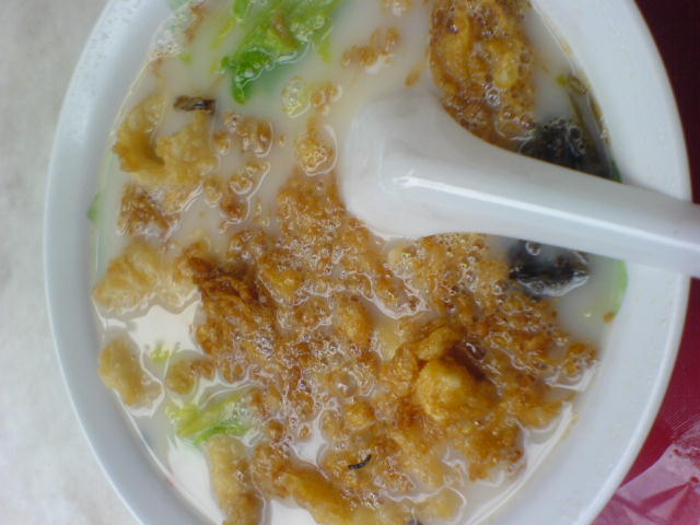 Fried Fish Soup with Rice @ Lau Pa Sat - Prices in Singapore