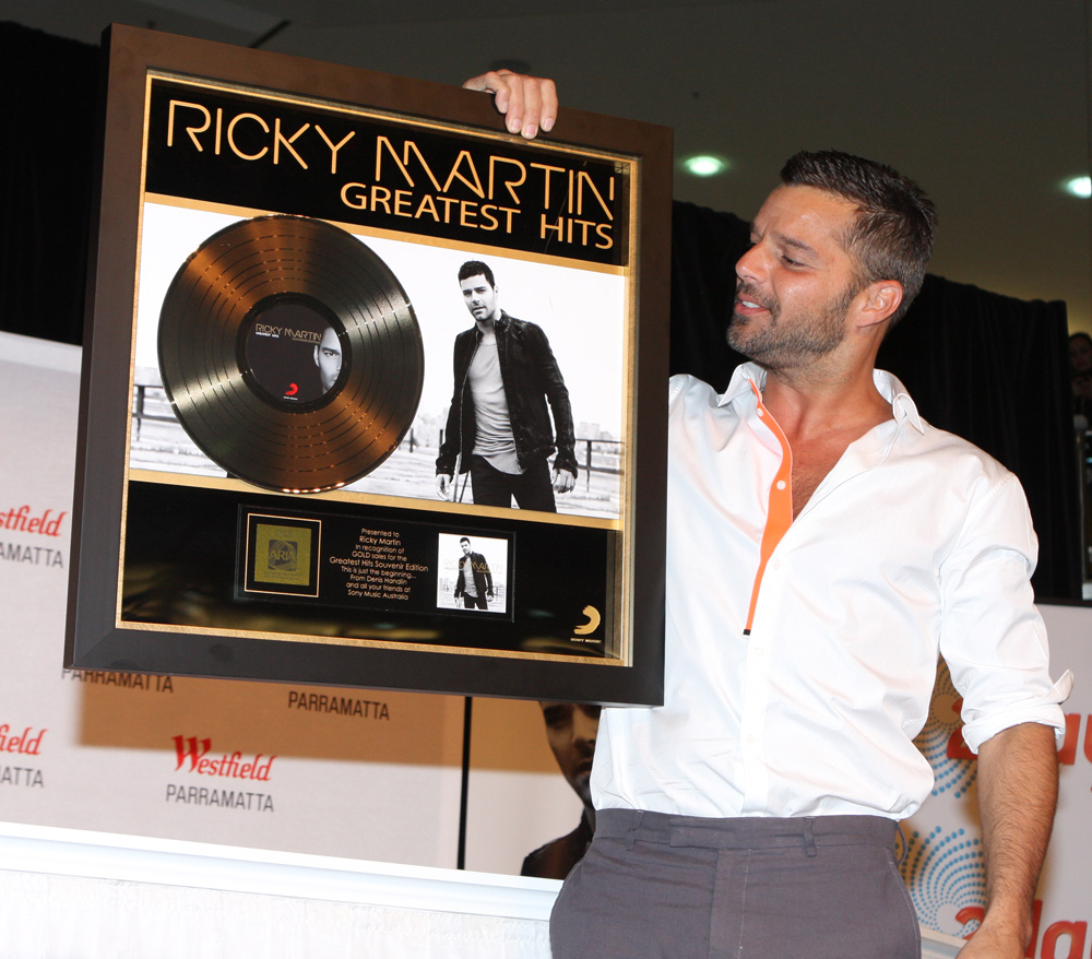 Music News Australia: Ricky Martin makes in store appearance at ...