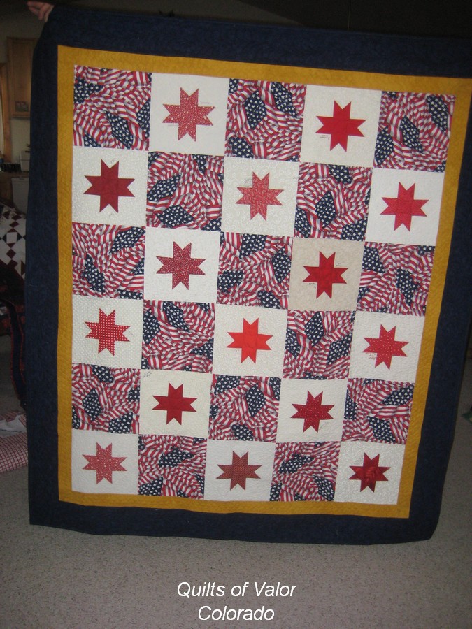 Alycia Quilts - Quiltygirl: Quilts of Valor 2015 - October #1