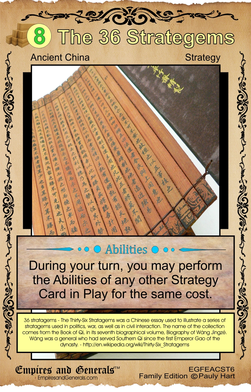 Empires and Generals: Ancient China Strategy Summer 2013 Rework