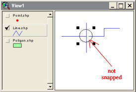 GIS Indonesia: Menentukan Snapping Pada Arc View (General Snapping)