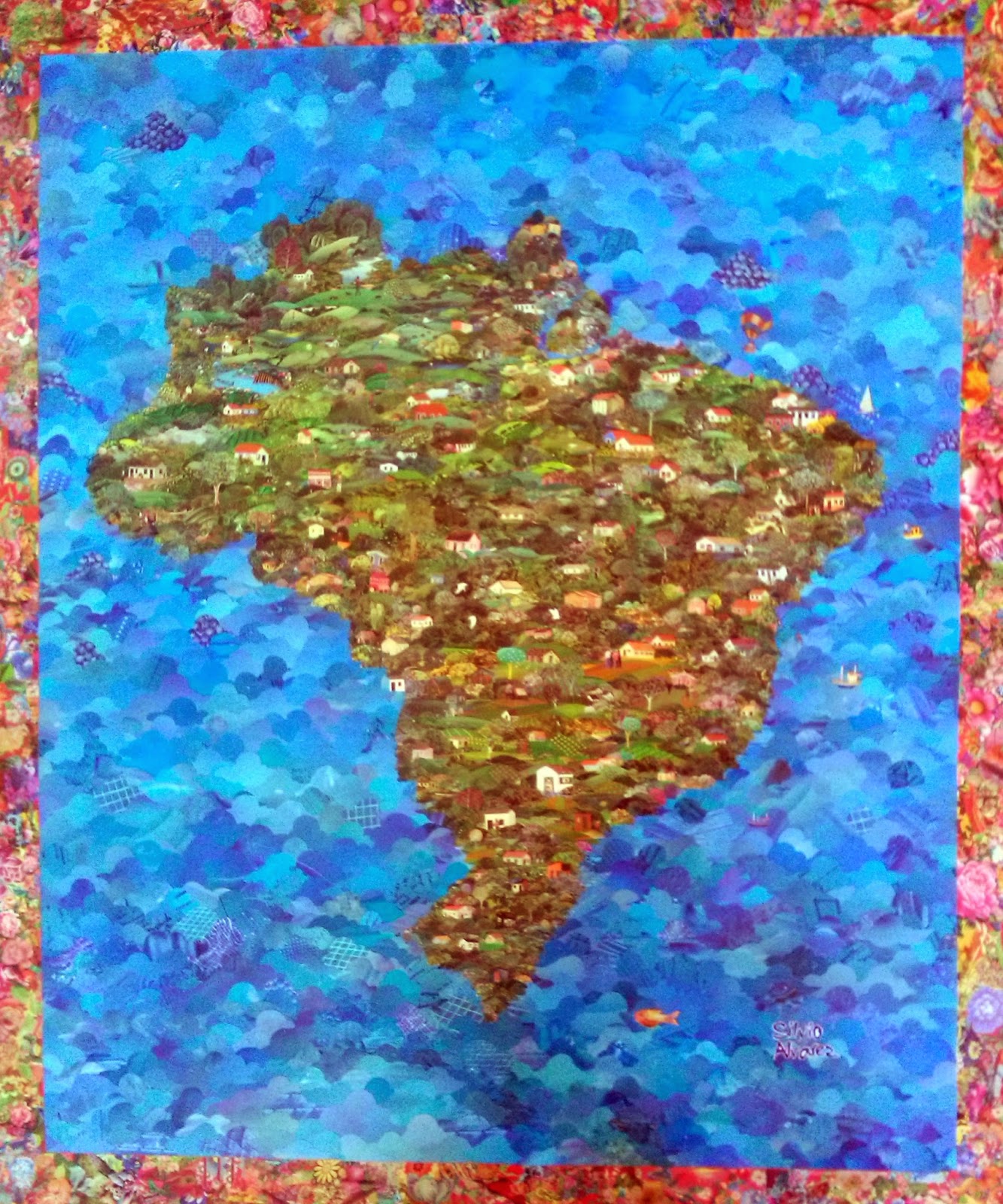 A Arte de Silvio Alvarez: Exposição Colagens de Silvio Alvarez 2014 no ...