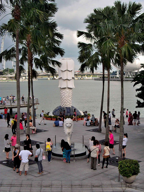 wandering... can't go home: Singapore - Merlion Park