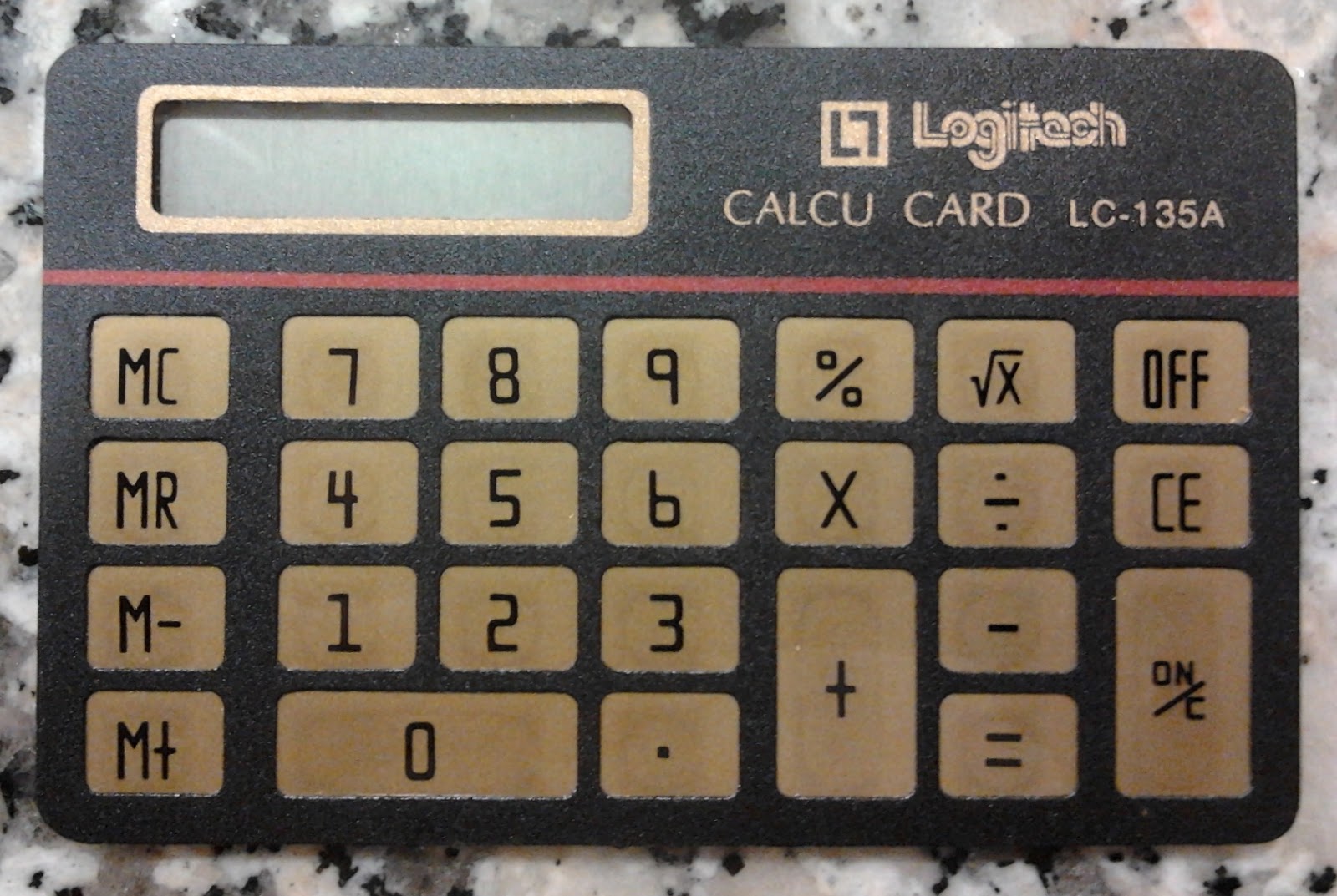 3,1416....DAMICALC: Logitech LC-135A