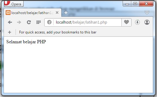 MEMPELAJARI DASAR-DASAR PHP UNTUK PEMULA PART-1 - Script Solution