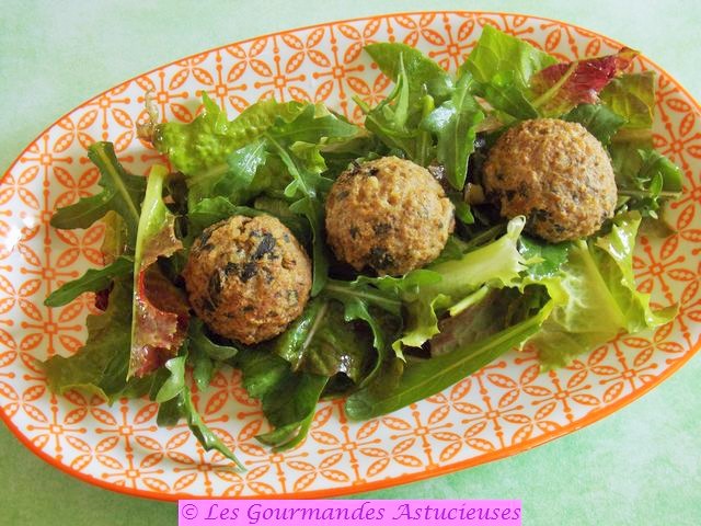 Boulettes de riz complètes à ma façon (Vegan)