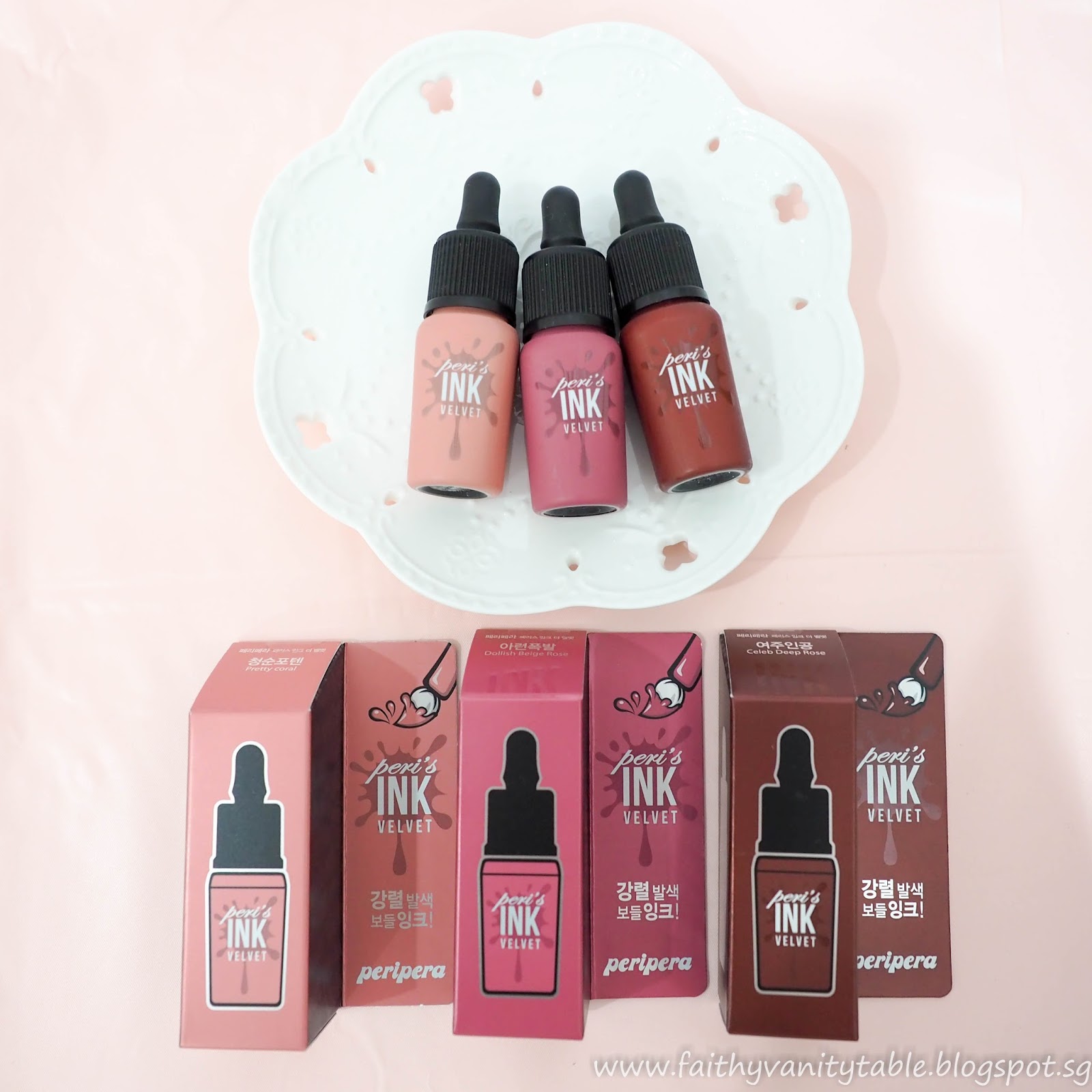Singapore Beauty, Travel and Lifestyle Blog: Peripera Peri's Ink Velvet ...