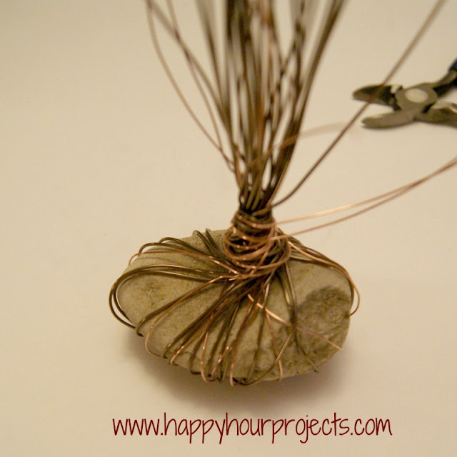 Wire Wrapped Tree - Happy Hour Projects