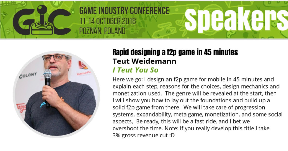 Teut's World: My talk from GiC in Poznan (Poland) Teut's World: My talk from GiC in Poznan (Poland)