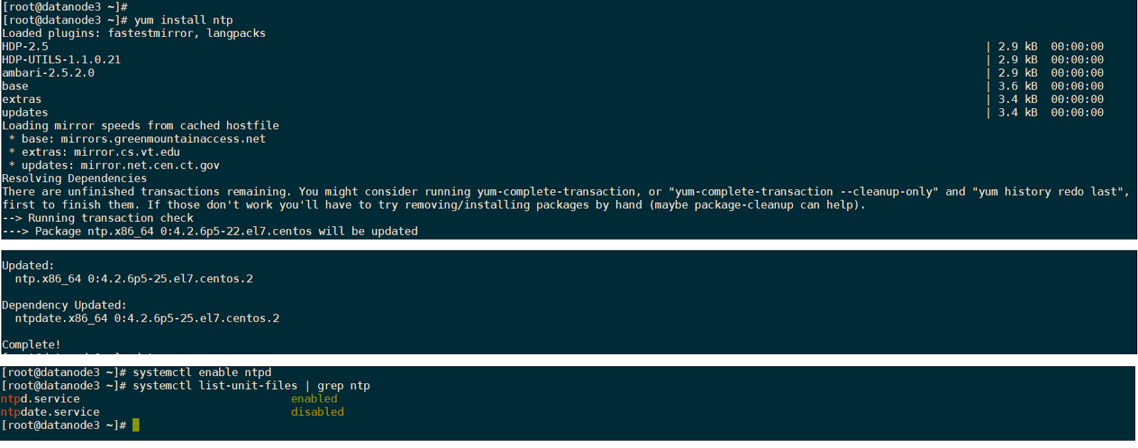 My Big Data: How to Synchronize the system clock to Network Time ...