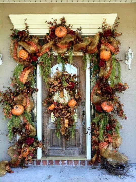 Alejandra Creatini: 14 Cute and Inviting Fall Front Entrance Ideas