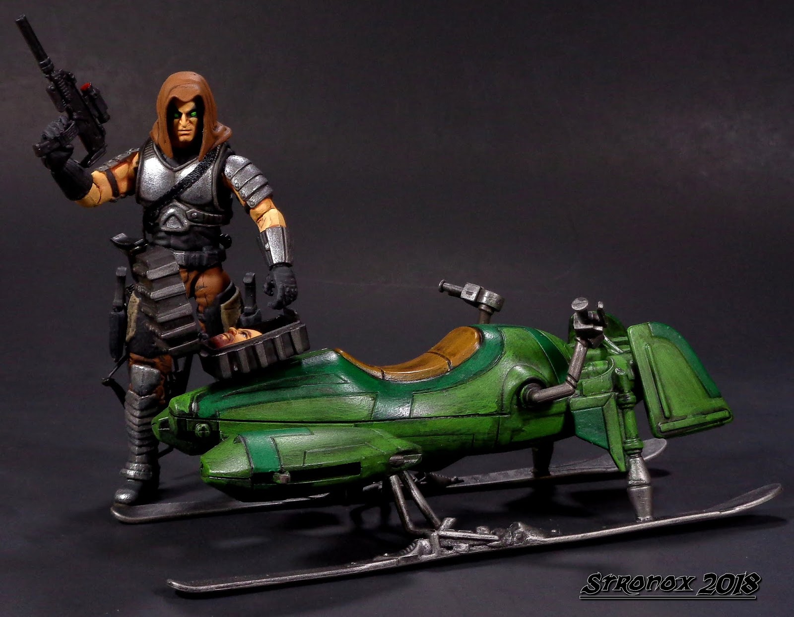 Stronox Custom Figures: GI Joe: Zartan with Swamp Skier