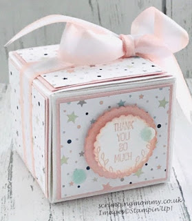 scrimpingmommy: Sturdy no glue fold flat giftbox.