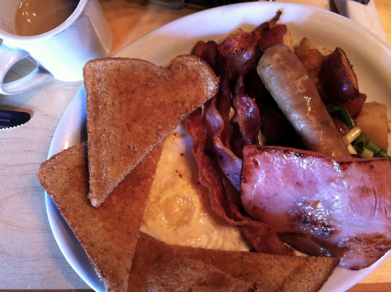 Breakfast @ The Chuckwagon Cafe