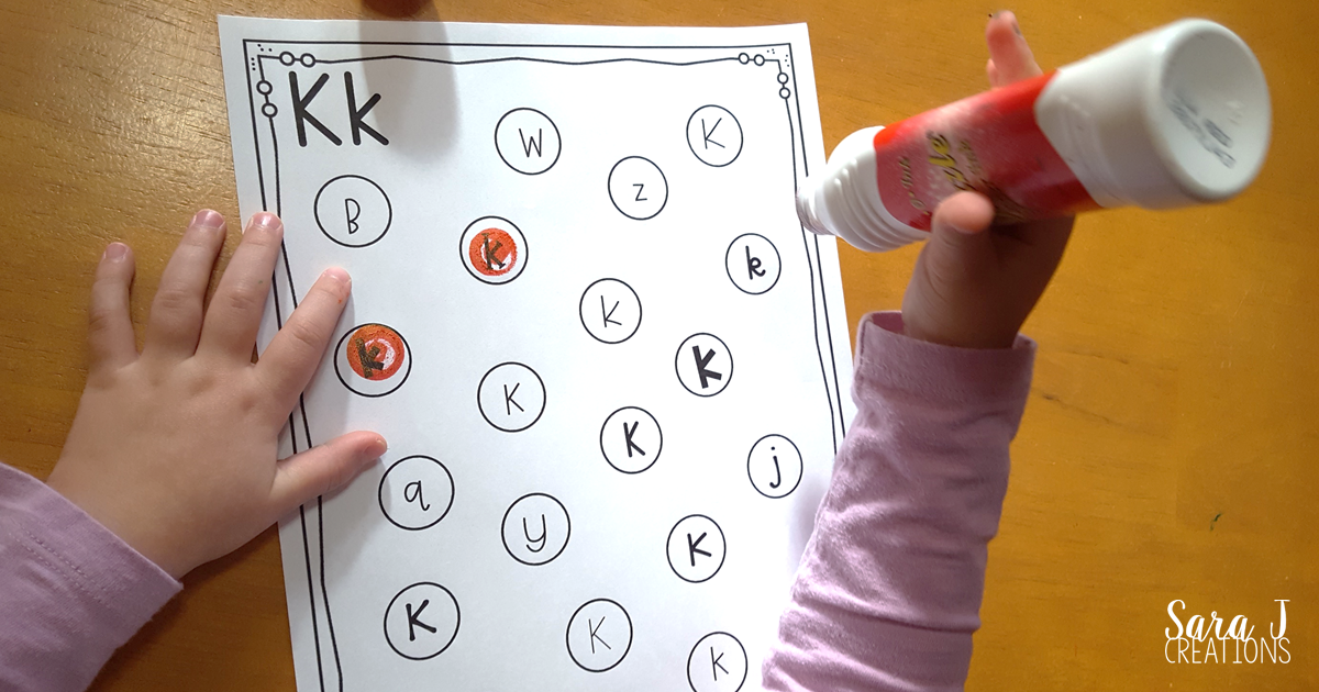 Letter K Activities | Sara J Creations