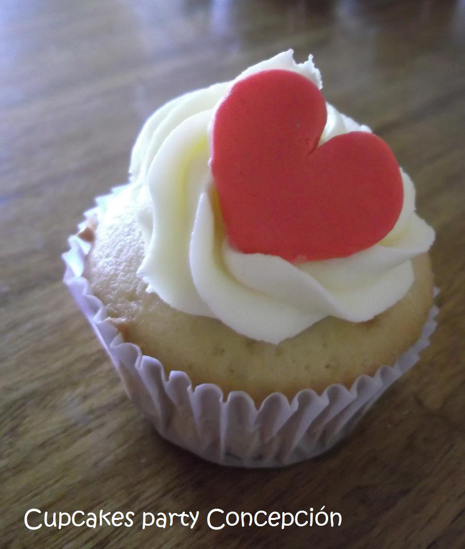 Cupcakes party Concepción: Cupcakes corazón
