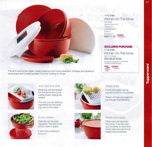 TUPPERWARE COLLECTIONS: TUPPERWARE SEBAGAI HADIAH