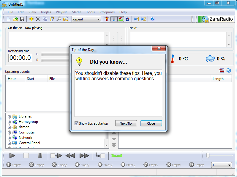 Risman Isra: Tutorial Penggunaan Zara Radio