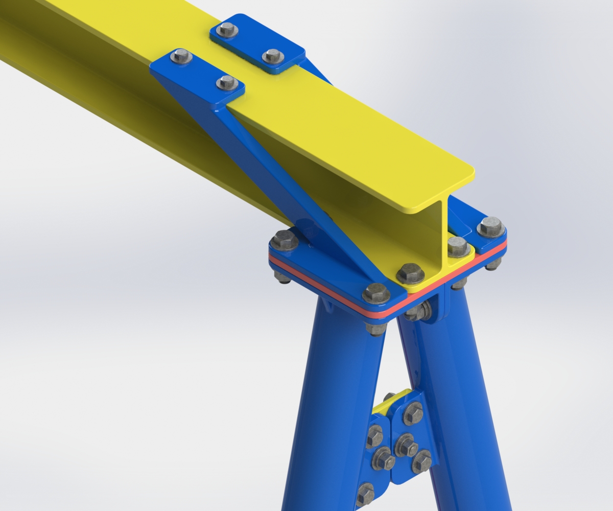 5011. hoist gantry crane download free 3d cad models