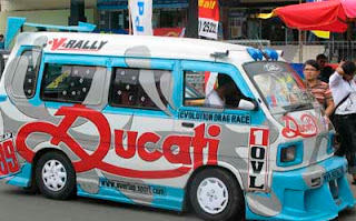 Cutting Sticker Mobil Angkot Padang - CuttingStickerZ.com