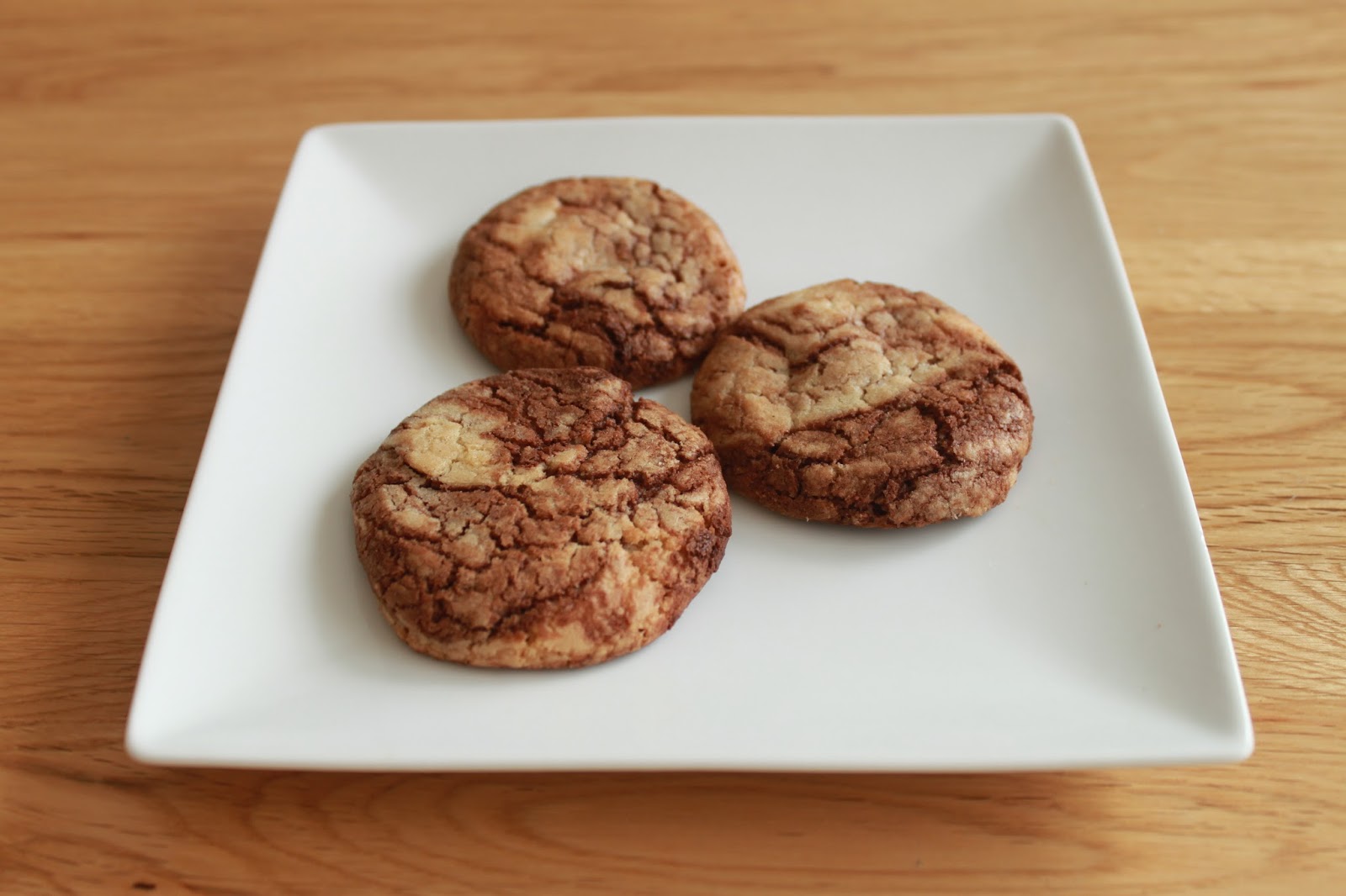 Lone Male In The Kitchen: Baking Marbled Chocolate Cookies- A Weekend Treat