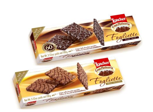 Isreview: Loacker Chocolate Coated Wafer Sheets