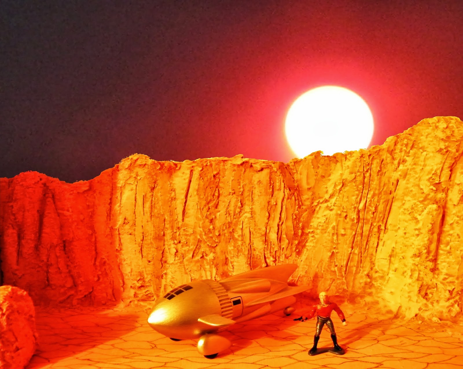 Toys and Stuff: Builder's Science Flash Gordon Space Ship