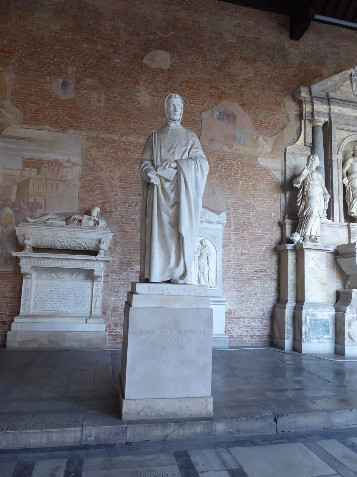 Photo-ops: Grave of a Famous Person: Leonardo "Fibonacci" Pisano - Pisa ...