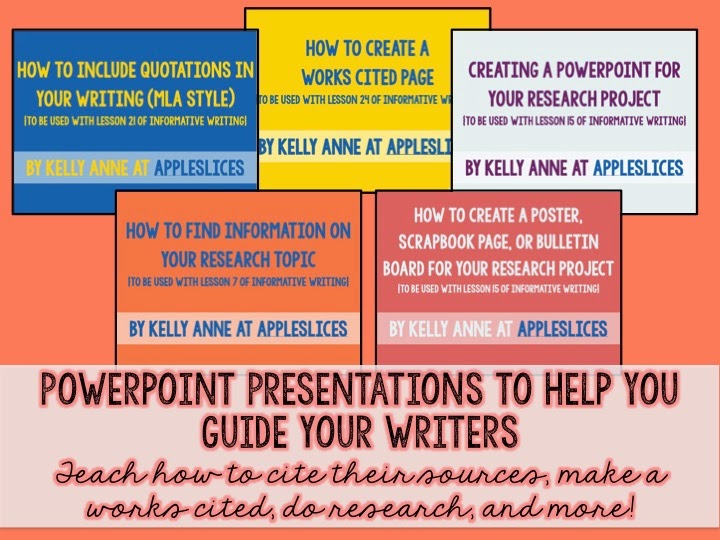 AppleSlices: 4th Grade Writing Units