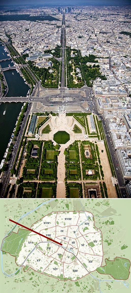 Urban Networks: Ejes monumentales de París: El “Axe Historique” (Louvre ...