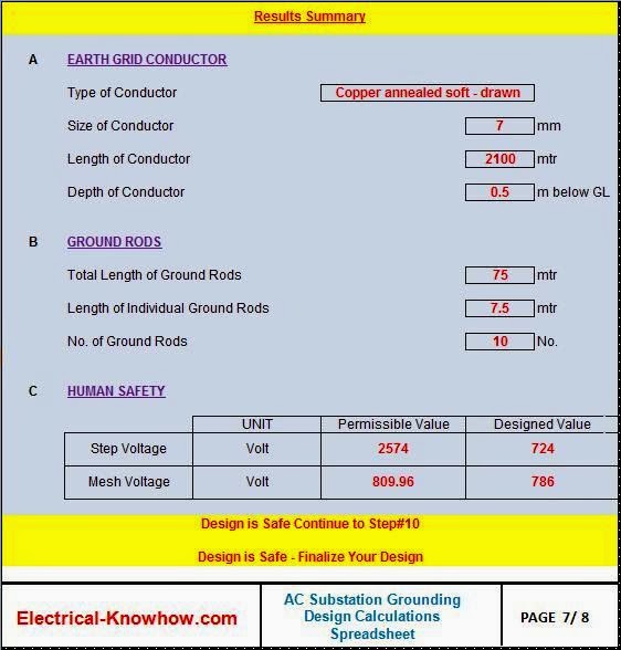 Grounding Design Calculations – Part Seventeen ~ Electrical Knowhow