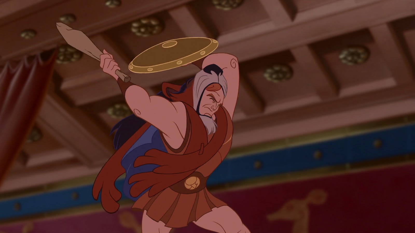 Hercules Lion Skin Scar