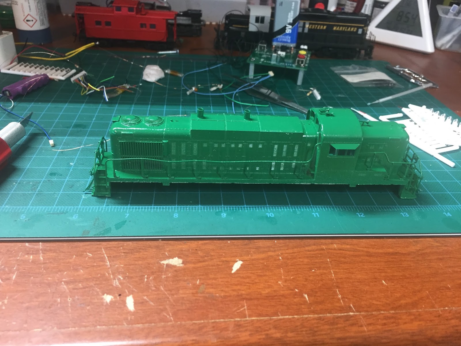 The Virginia Midland HO Railroad Blog: Model railroading and Spring don ...