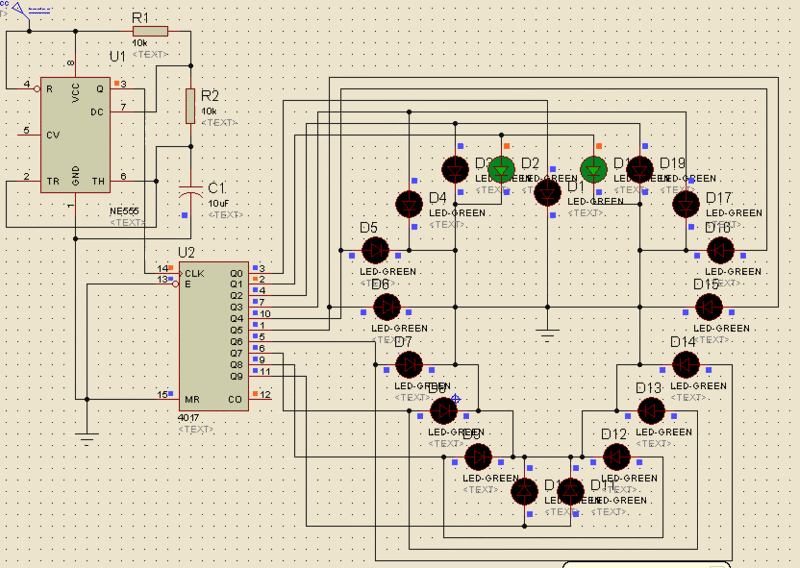 IC 4017 - Lập trình PIC