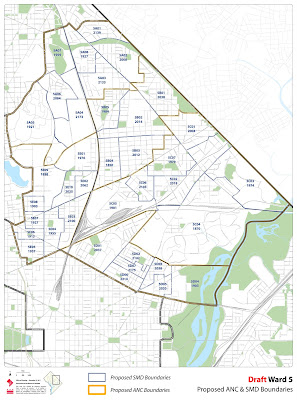 The District Curmudgeon: Updated Ward 5 redistricting map from the DC ...