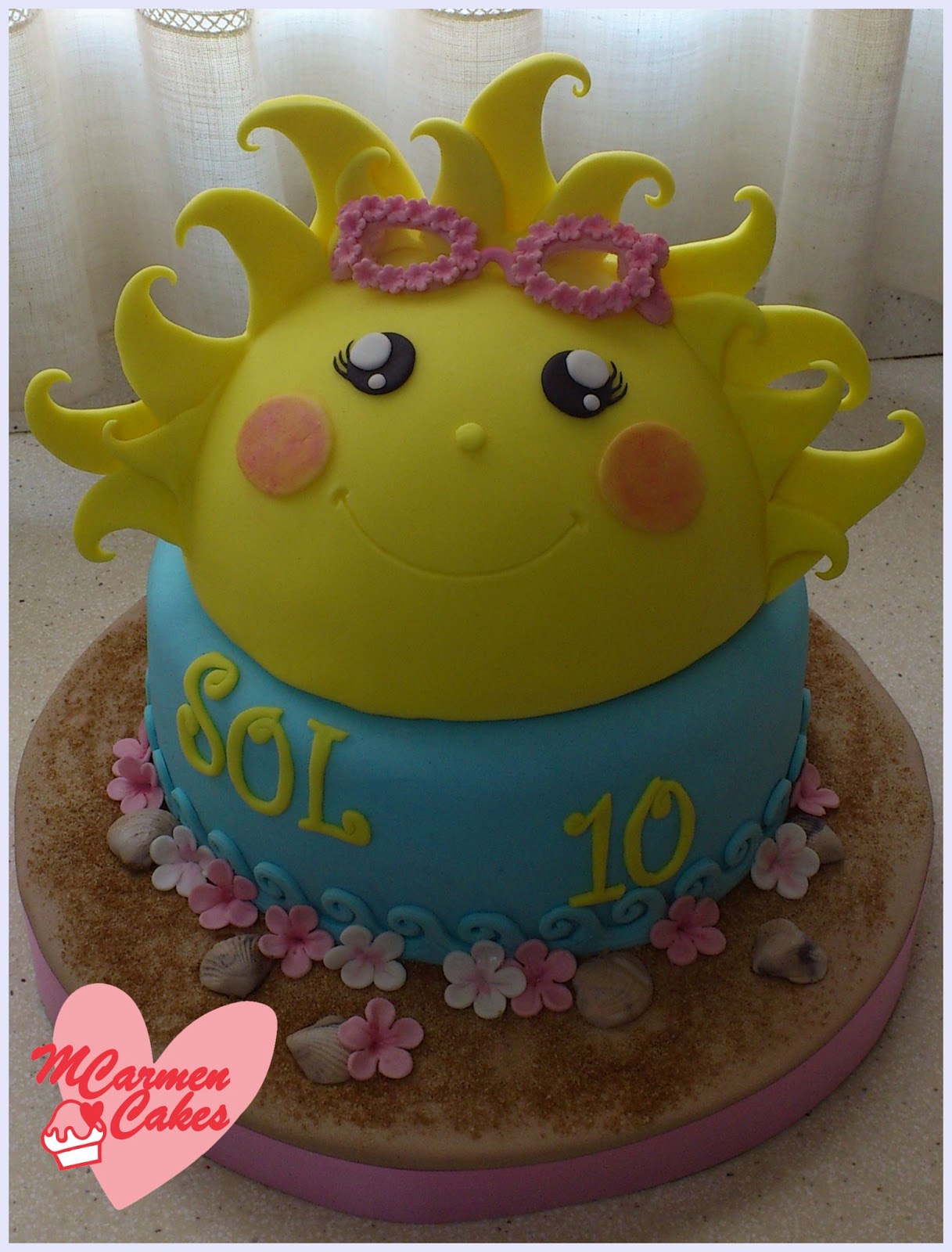 MCarmen Cakes: Tarta Sol.