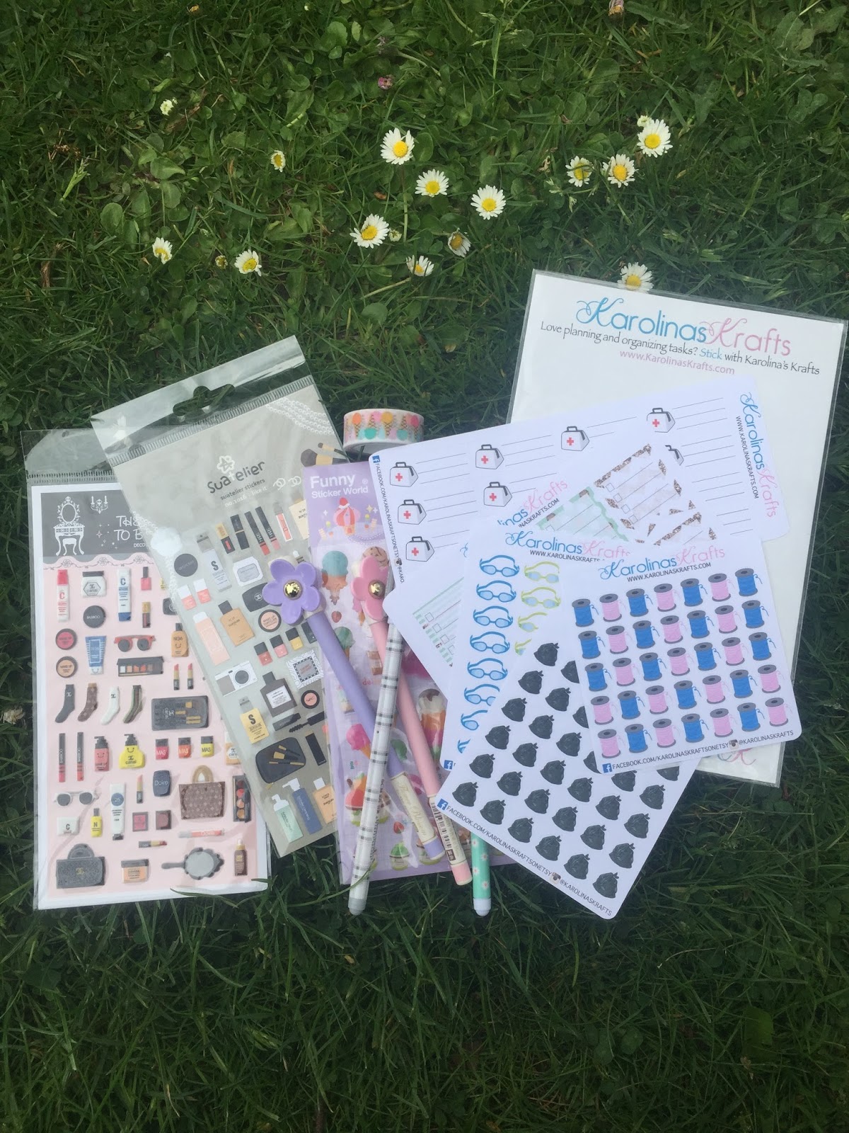 Etsy Stickers Haul Part 2 (and Affordable Stickers Organiser/Storage)