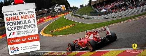 SHELL HELIX The Ultimate Ferrari Experience Contest: Win All Expense ...