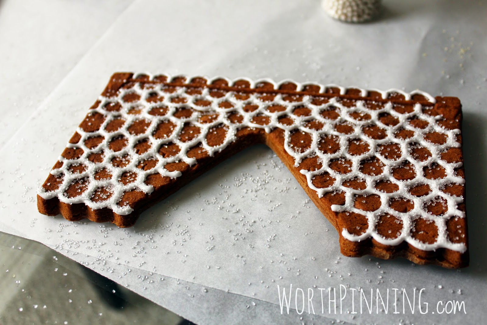 Stone Gingerbread House