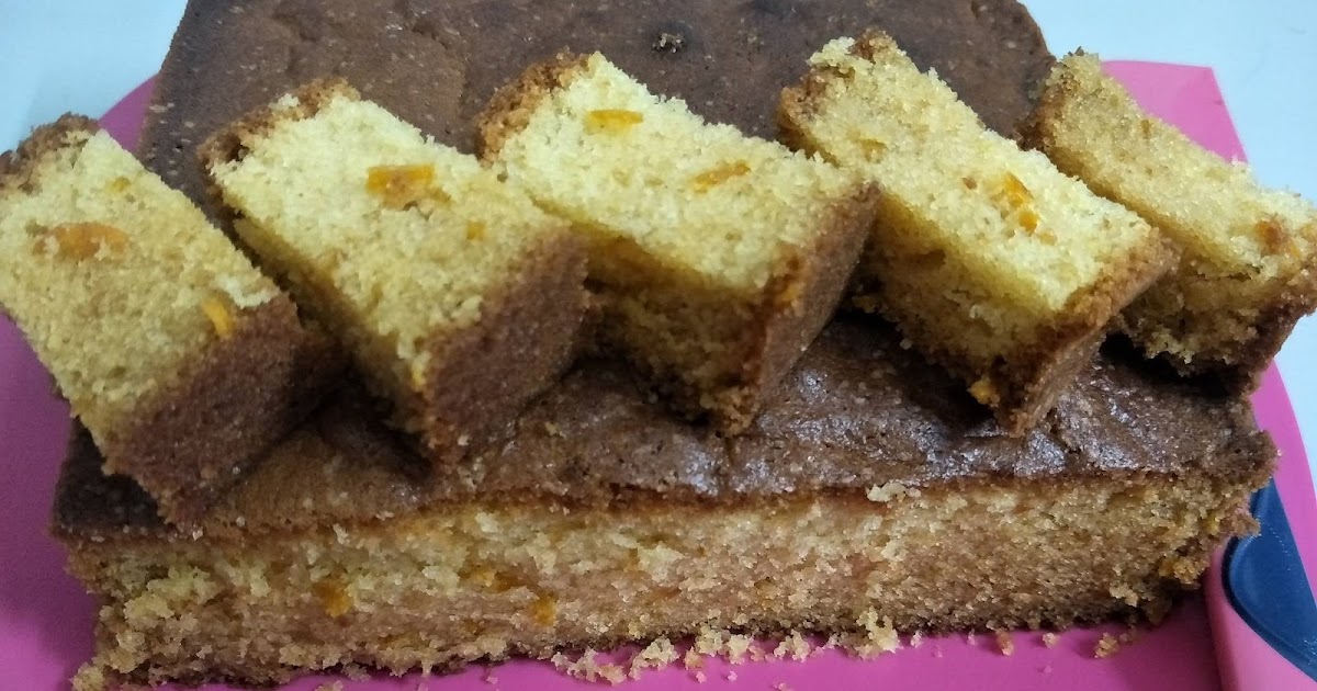 Kek kulit oren / Orange peel cake