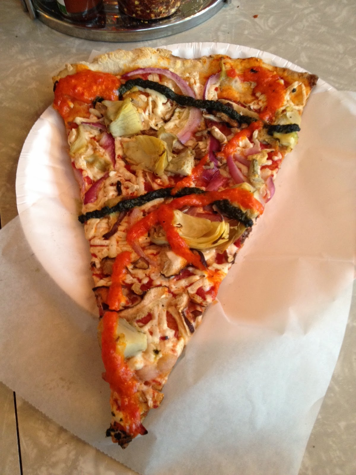 The Season of Plum and Cobblestone: Two Boots Pizza