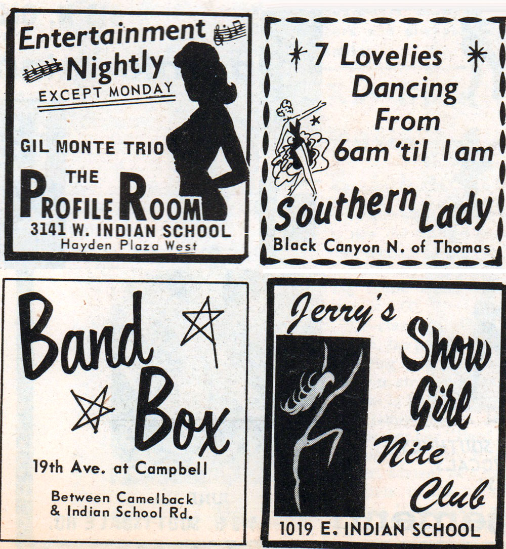 Vintage Burlesque Show Ads From Between the 1950s and 1970s ~ Vintage ...