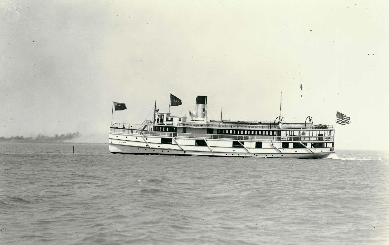 Sandusky History: The Steamer Lakeside, Later Named the Olcott