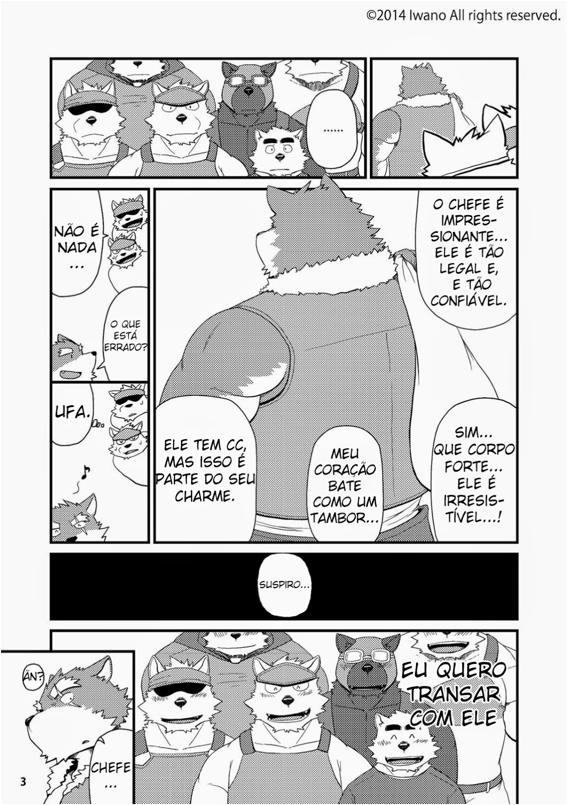 [MANGA] Boss and the Mysterious Medicine (Iwano) Português - [ F ] DE FURRY