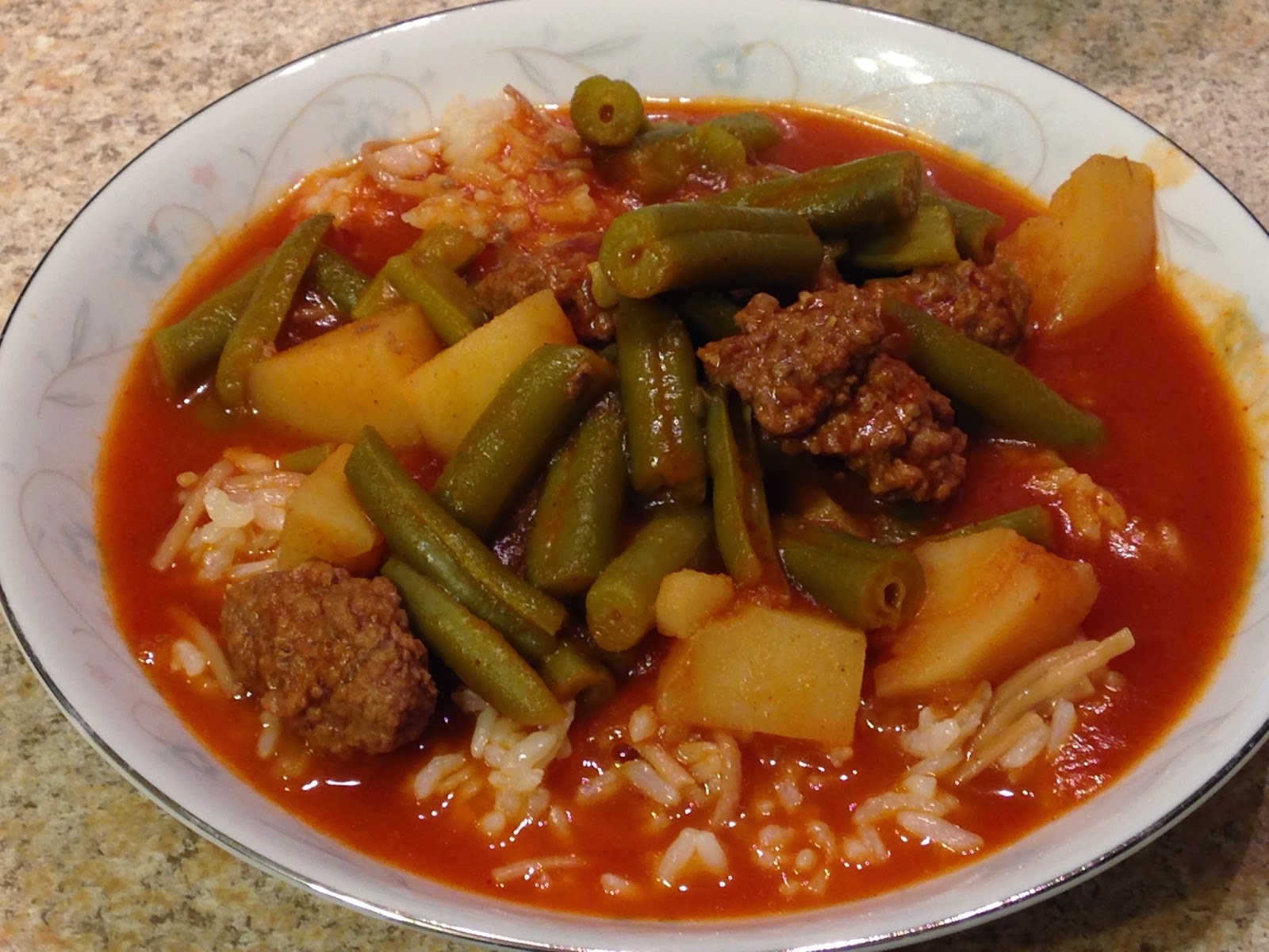 Yum, Let's Eat!: My Turkish-Inspired Green Beans and Rice Pilaf