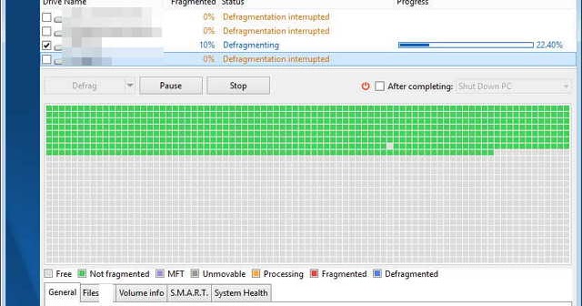 餘裕堂全書(여유당전서) : Utilize Me, 2002: Auslogics Disk Defrag: 하드디스크 조각모음 프로그램/