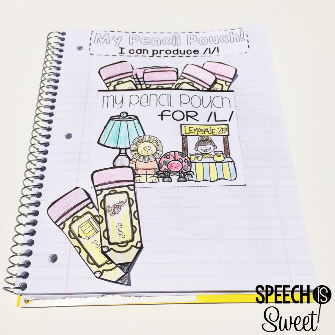 August Interactive Articulation Notebook! - Speech is Sweet