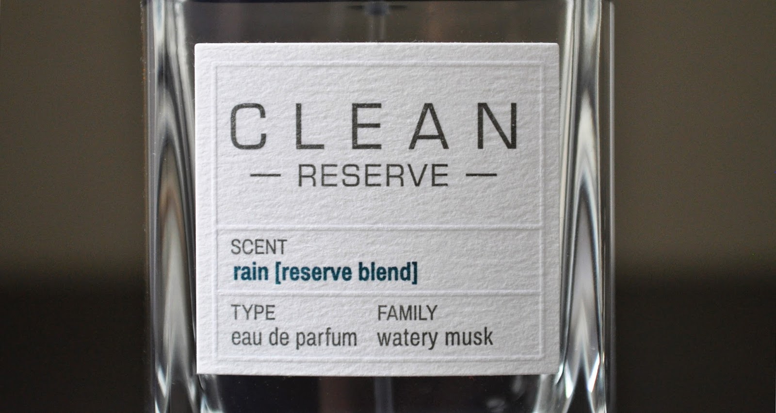Have You Ever Smelled The Rain? Clean Reserve Rain Eau de Parfum [ So ...